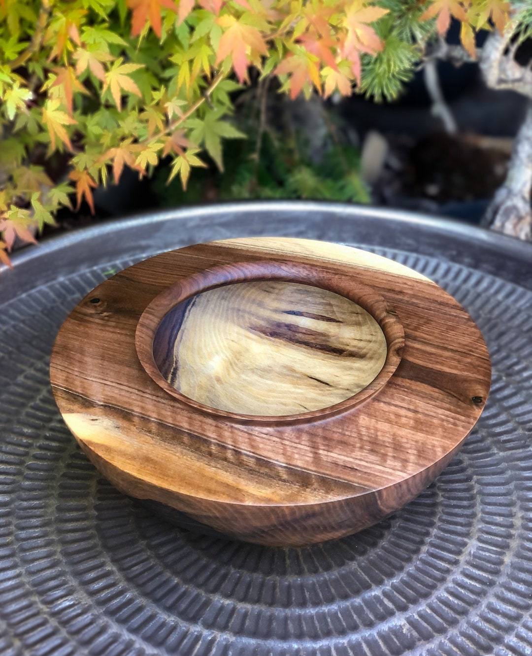 Black Walnut Handmade Closed Form Bowl BW0751 - Etsy
