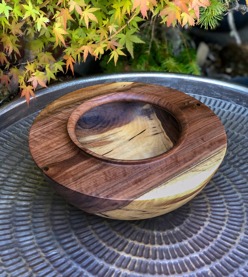 Black Walnut Handmade Closed Form Bowl BW0751 - Etsy