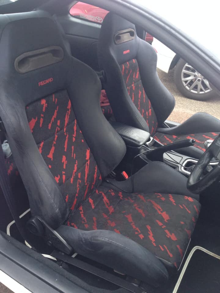 Toyota Celica Kouki Pattern Fabric for Upholstery 3x3ft JDM Car Fabric ...