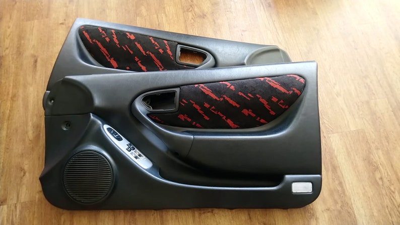 Toyota Celica Kouki Pattern Fabric for Upholstery 3x3ft JDM Car Fabric ...