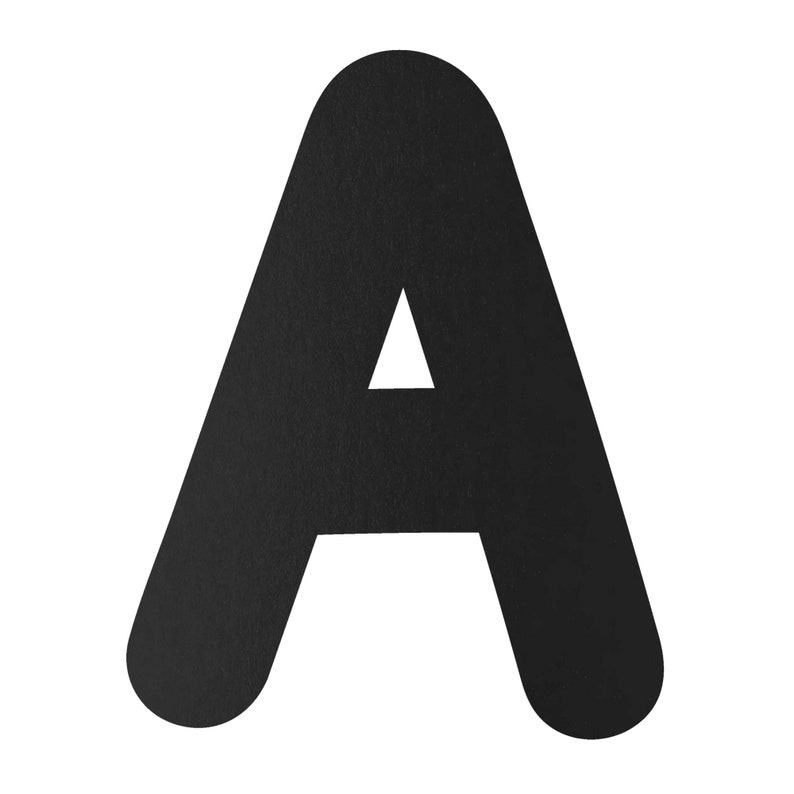 Black Alphabet Letters Black Letters PNG 5 Uppercase Sets Commercial ...