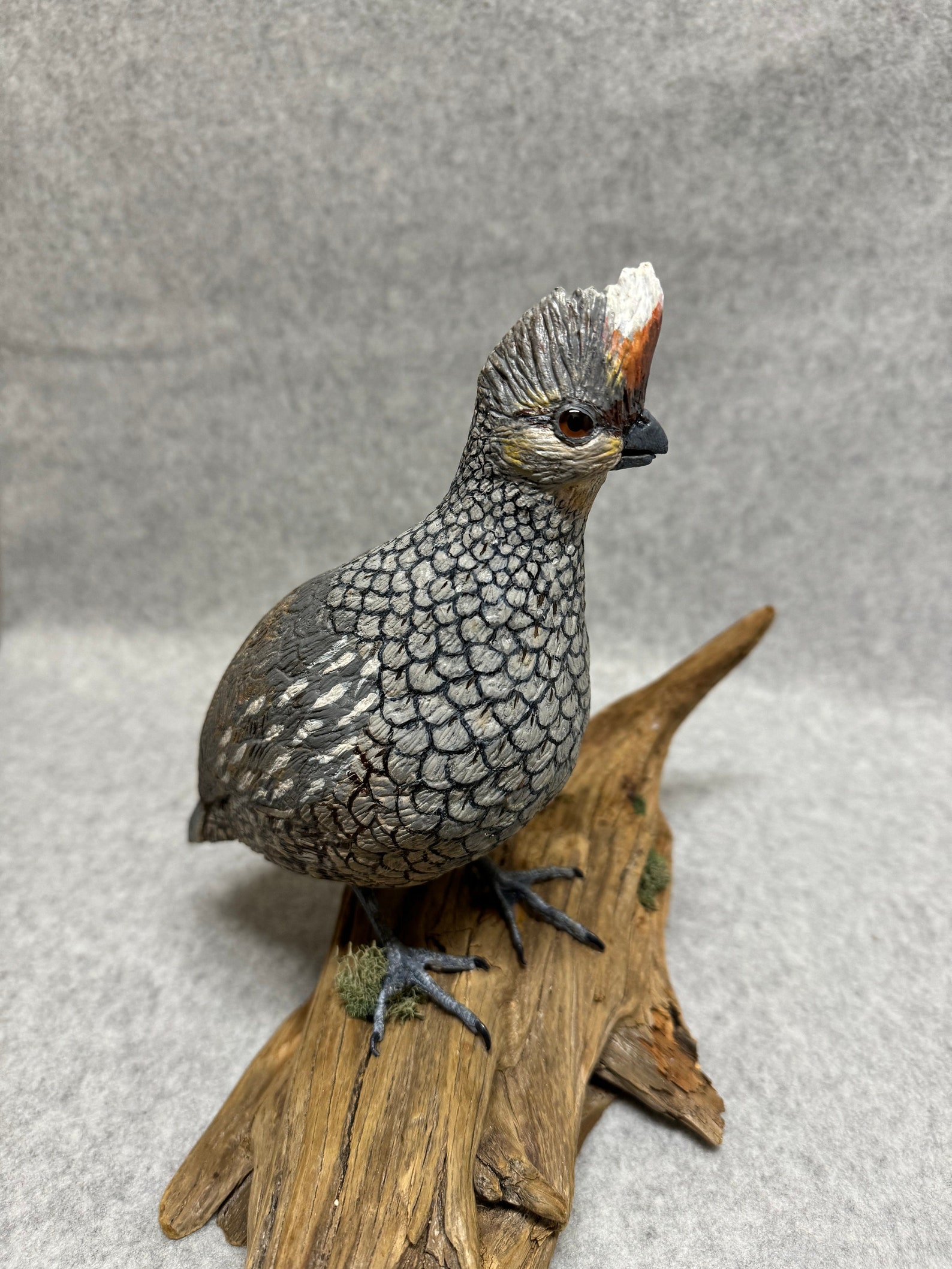 Hand Carved Wooden Scaled Quail/life Size - Etsy Canada