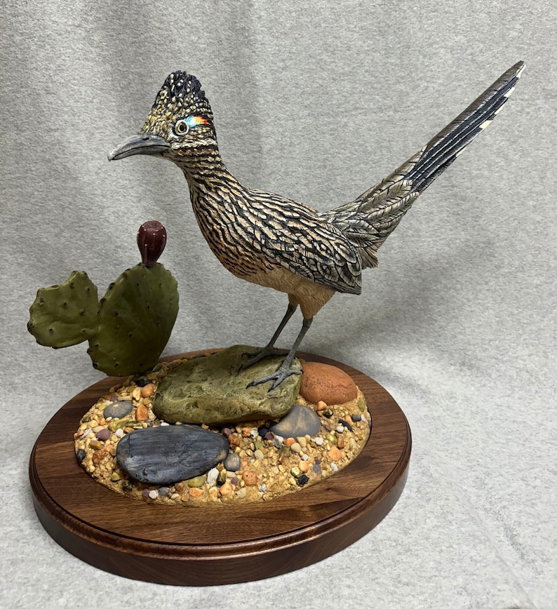Hand Carved Roadrunner/life Size - Etsy