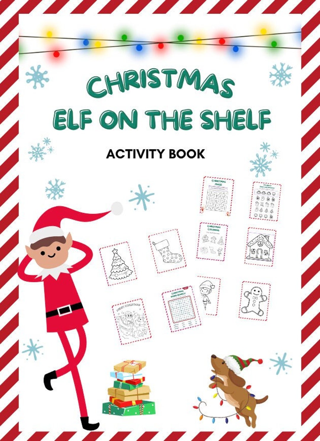 Elf Activity DIY ELF Set Elf Shelf Ideas ELF Kits Props - Etsy