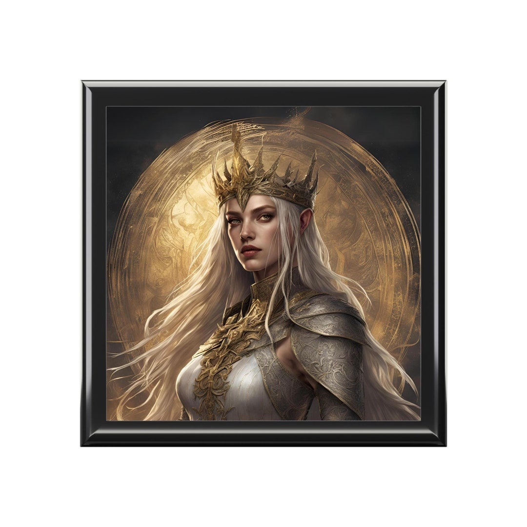 Throne of Glass Aelin Fantasy Inspired Jewelry Box, Sarah J Maas TOG ...