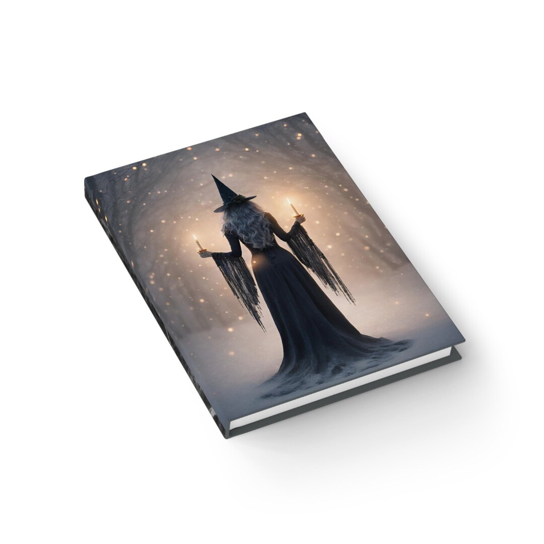 Winter Witch Hardcover Book of Shadows: Grimoire Journal - Etsy