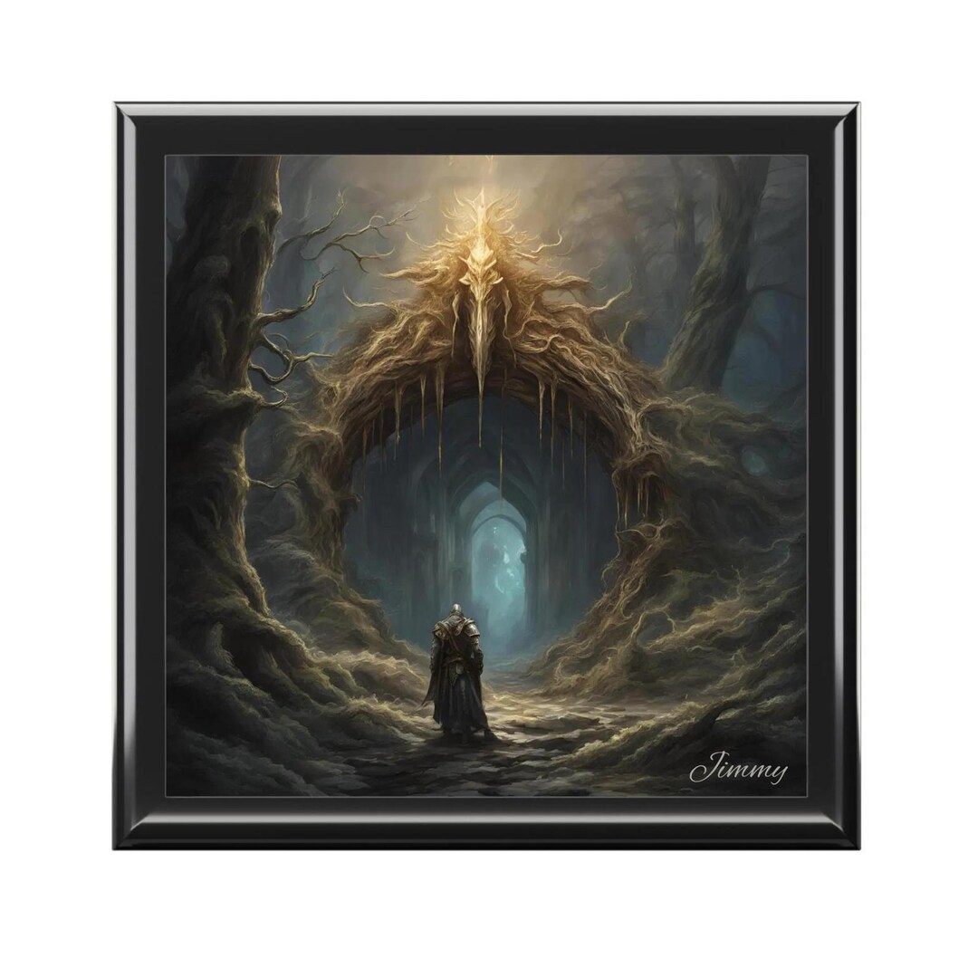 Elden Ring Warrior Jewelry Box, Elden Ring Decorative Stash Box ...