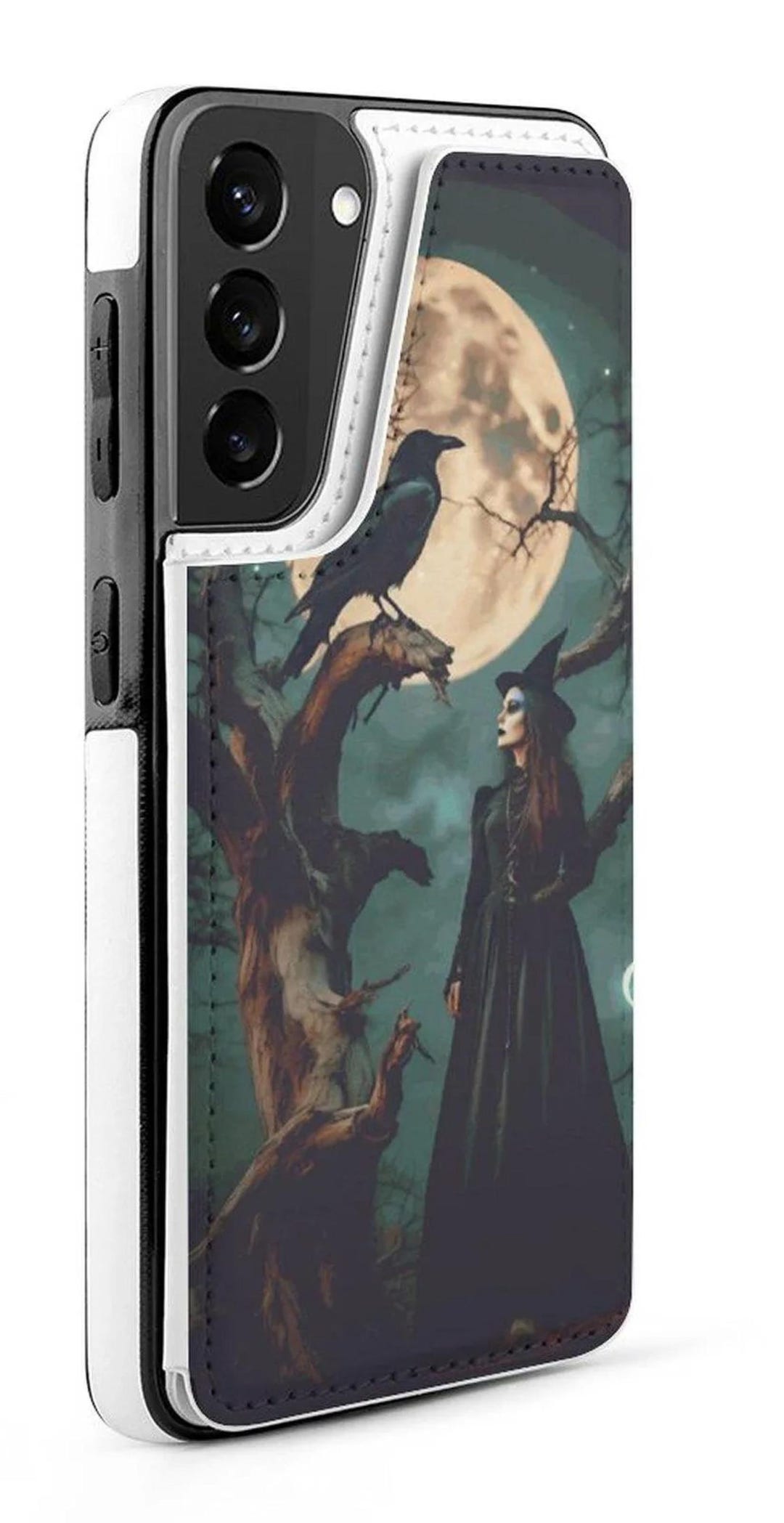 Maiden Witch Samsung S21 Ultra Flip Cover, Fairycore Maiden Tarot Case ...