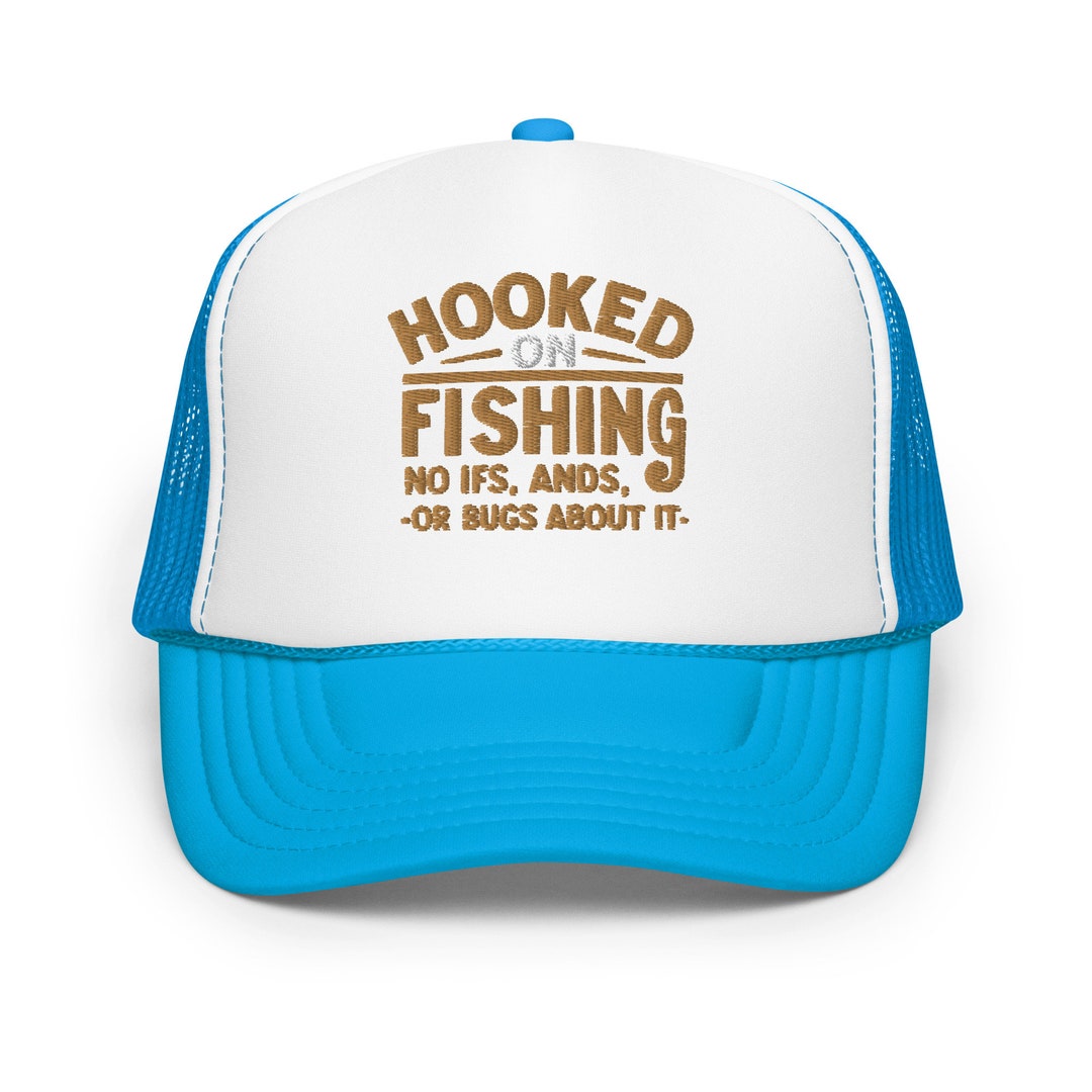 Fishing Trucker Hats, Mens Fishing Hat, Bass Fishing Hat, Fishing ...