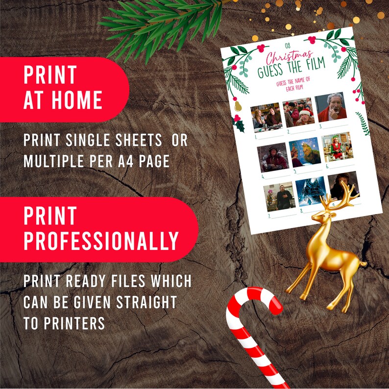 Printable Christmas Game Bundle Christmas Party Games Christmas Games ...
