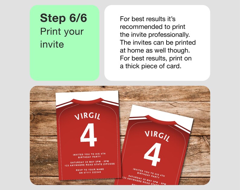 Editable Liverpool FC Birthday Invitation | Animated Digital Football ...