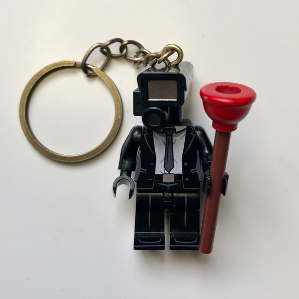 Skibidi Toilet Key Chain - Etsy