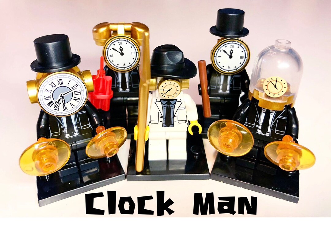 Skibidi Toilet Clock Man Set - Etsy