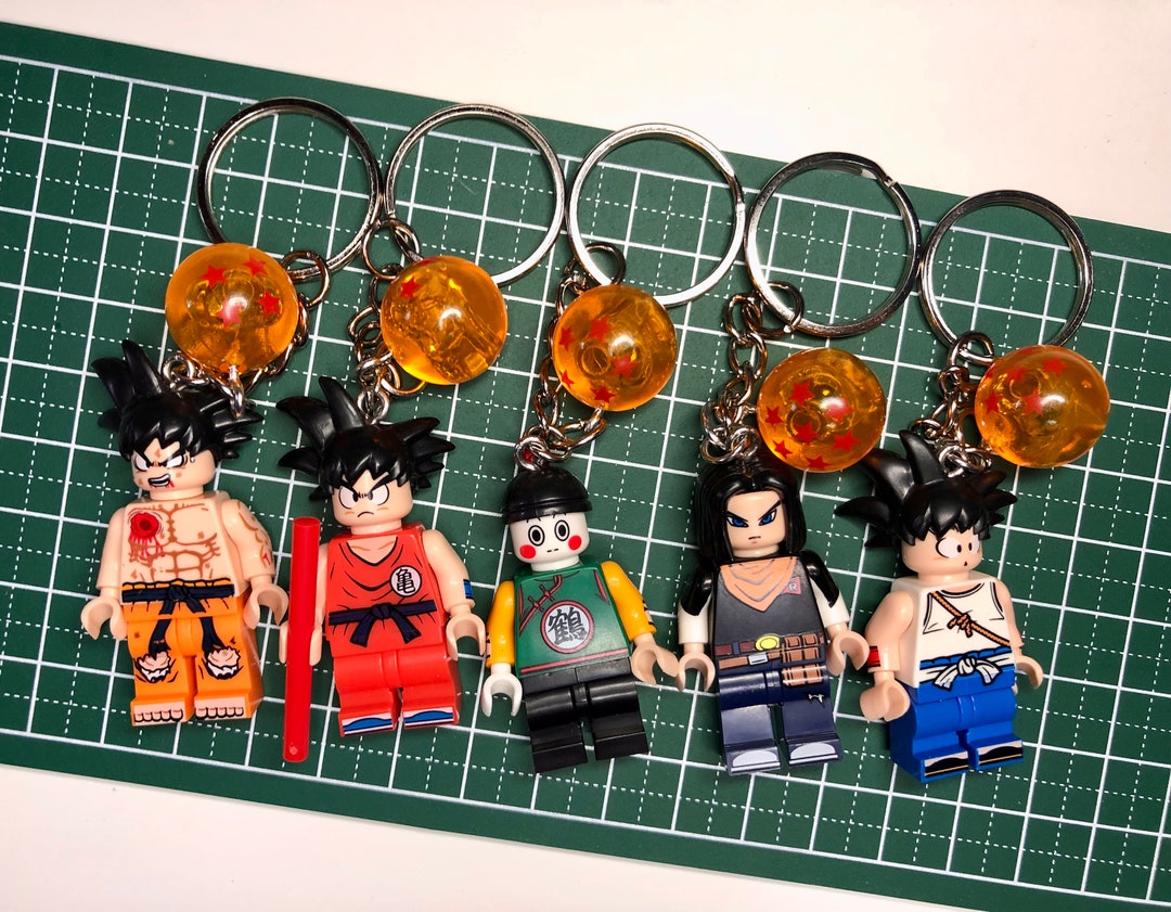 Dragon Ball Key Chain, Son Goku, Vegeta - Etsy