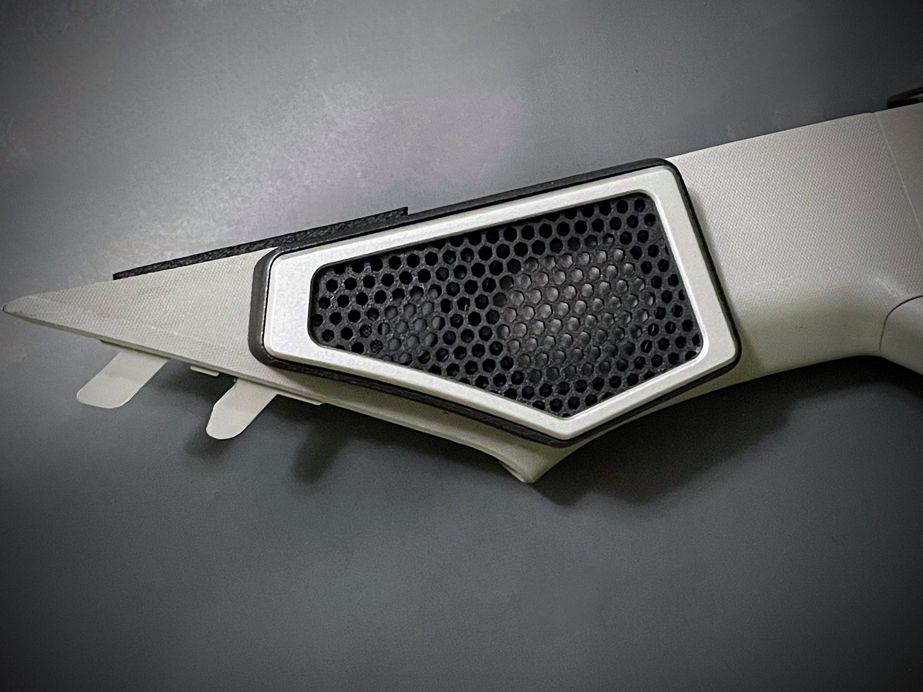 Ford F-SERIES A-PILLAR Speaker Pods 2015-2020 pair Grill Version size ...