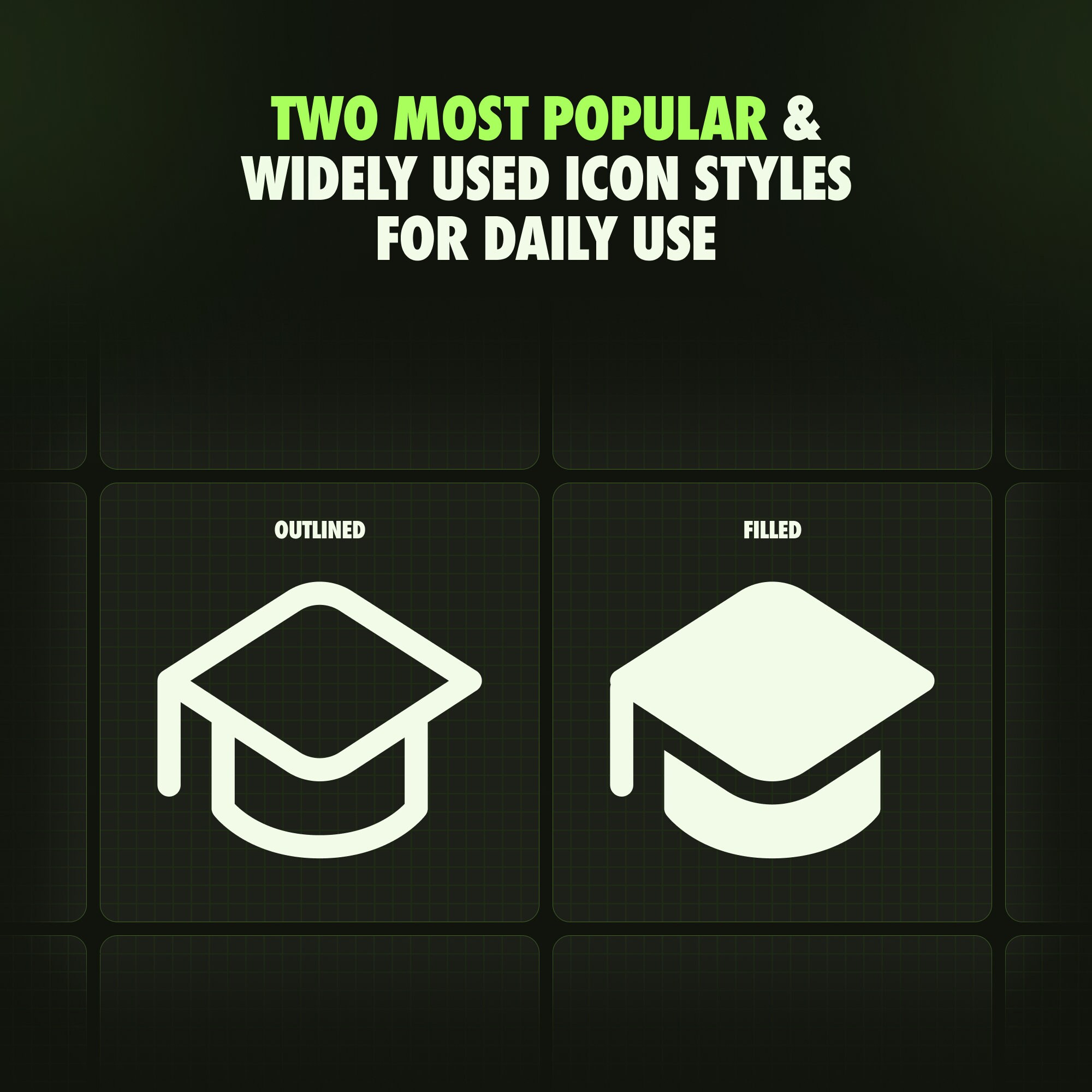 5000 Icons & 150 Social Media Icons and Company Logos Emerald Icon Pack ...