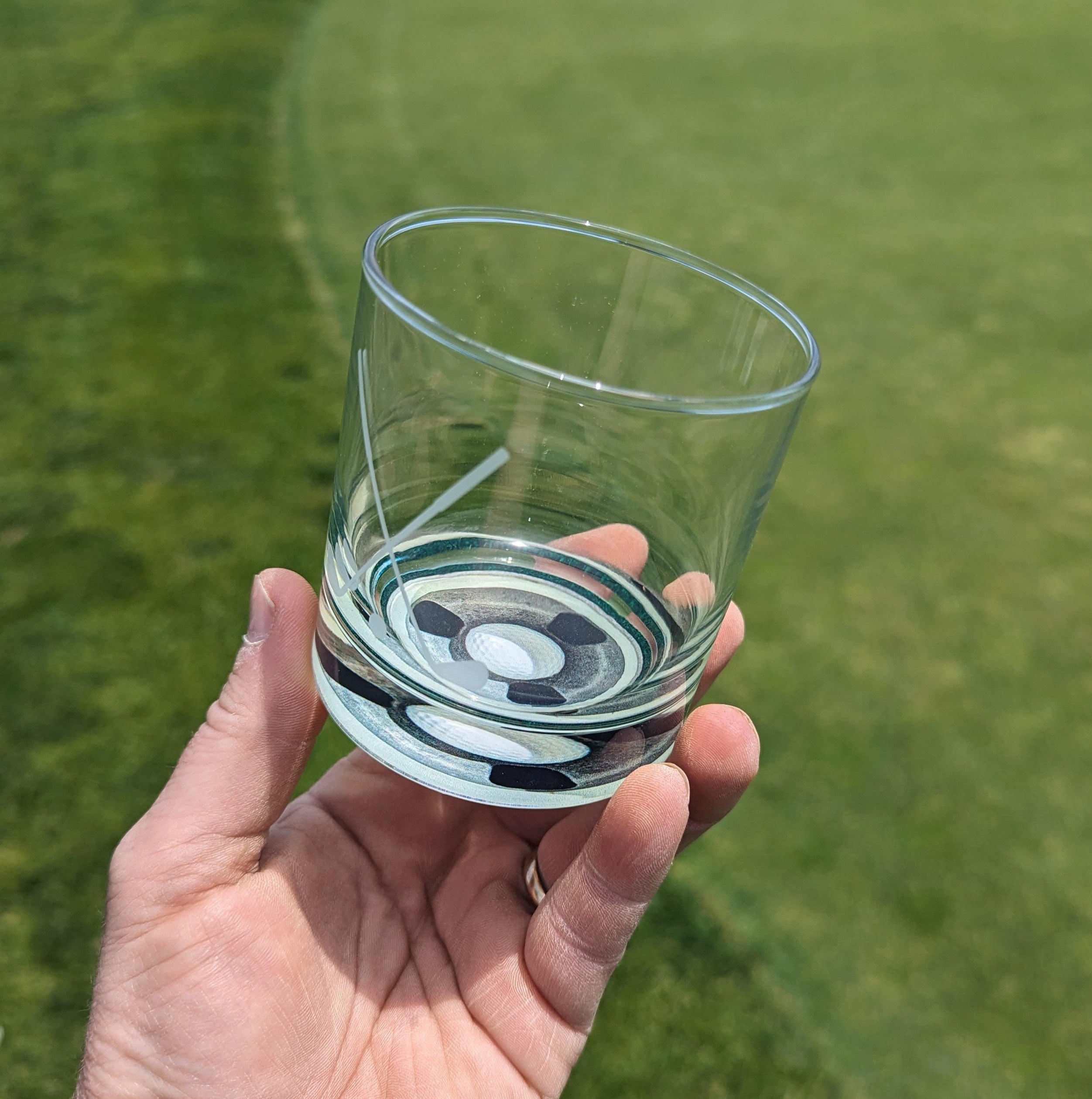 Golf Putting Cup Whisky Lowball Glass - Etsy