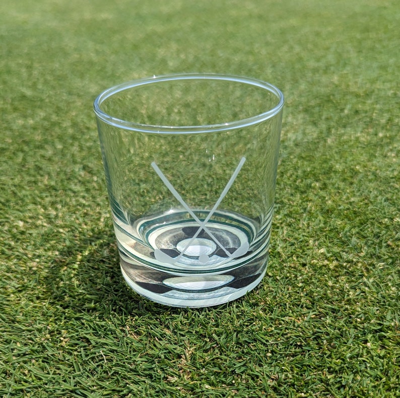 Golf Putting Cup Whisky Lowball Glass - Etsy