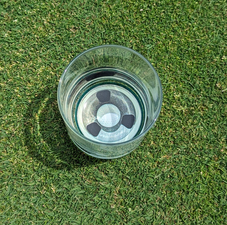Golf Putting Cup Whisky Lowball Glass - Etsy