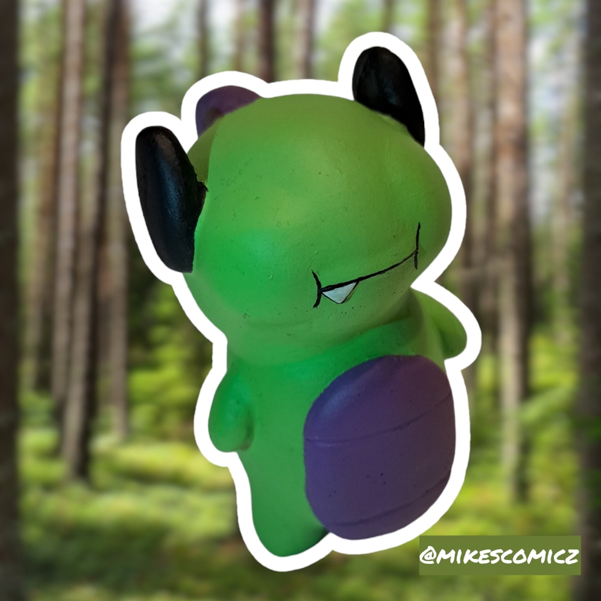 Dino Mike Figure - Etsy