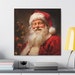 Santa Claus Oil Painting Digital Art - Etsy