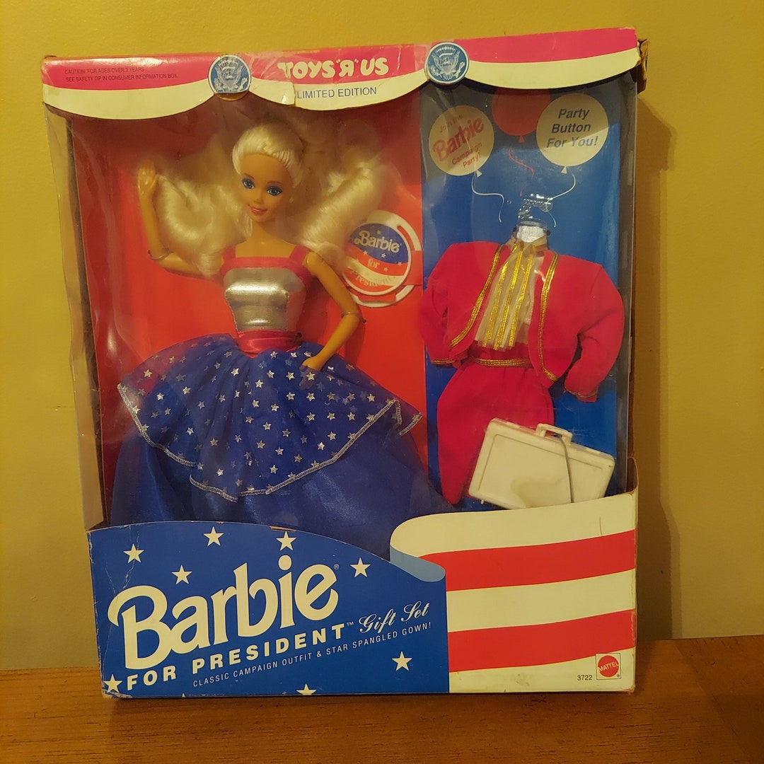 Vintage Barbie for President Gift Set - Etsy