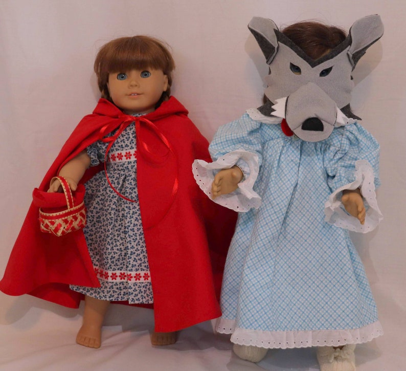 Little Red Riding Hood Set for 18 Dolls - Etsy