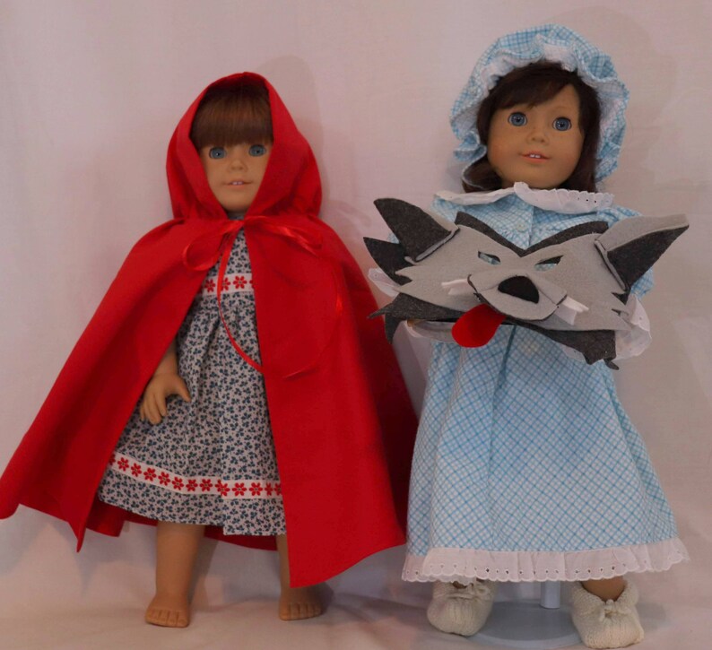 Little Red Riding Hood Set for 18 Dolls - Etsy