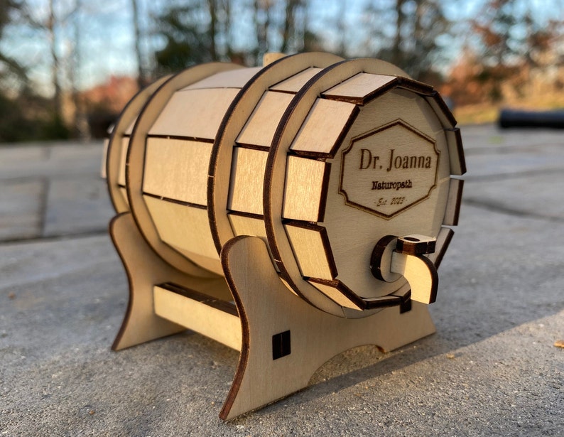 Premium Digital Download for Laser-cut Barrel Puzzle - Etsy