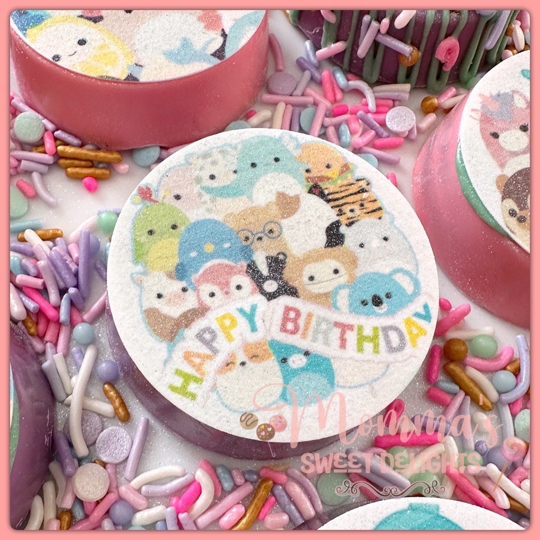 Squishmallow Chocolate Covered Oreos, Squishmallow Party, Birthday ...