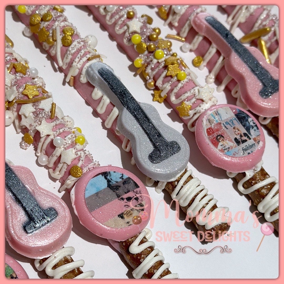 Taylor Swift Inspired Chocolate Covered Pretzels. Taylor Swift Party ...