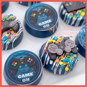 Video Game Controller Chocolate Covered Oreos , Video Game Birthday ...