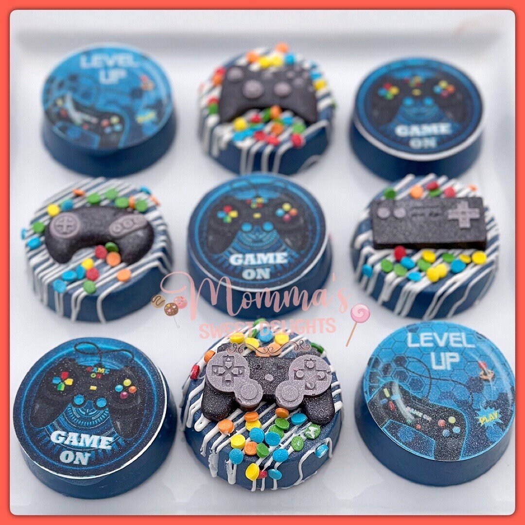 Video Game Controller Chocolate Covered Oreos , Video Game Birthday ...