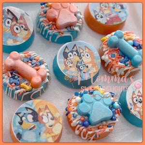 Blue Dog Chocolate Covered Oreos, Blue Birthday Party , Puppy Party ...