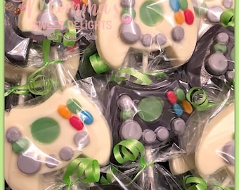 Game Controller Chocolate Lollipops - Etsy
