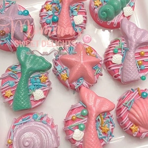 Mermaid Chocolate Covered Oreos. Mermaid Party, Mermaid Chocolate ...