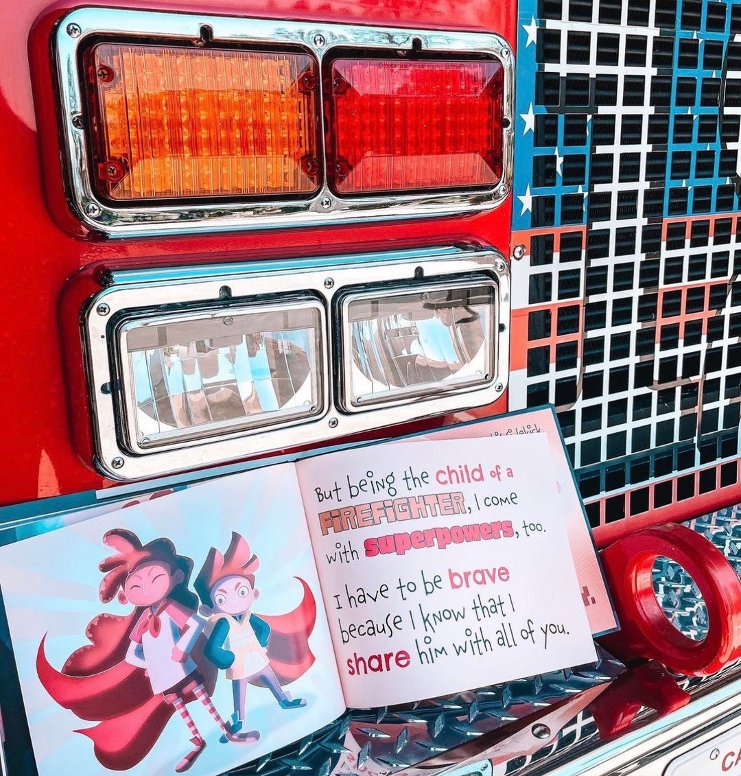 I Might Know a Superhero - Firefighter Edition - Etsy