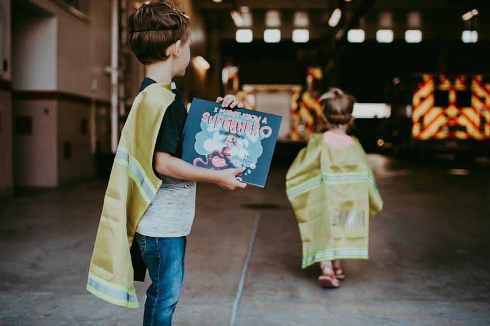 I Might Know a Superhero - Firefighter Edition - Etsy