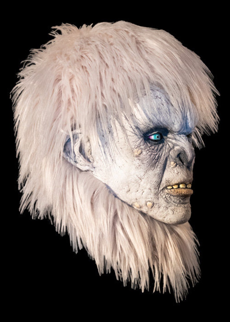 Yeti Abominable Snowman Mask Bust - Etsy