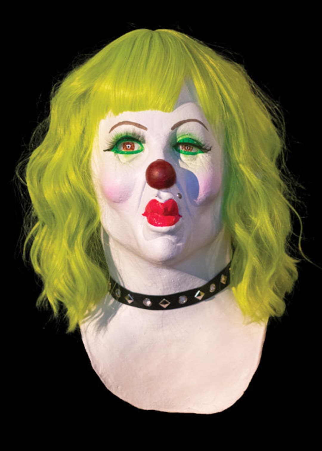Envy the Clown Female Clown Mask - Etsy