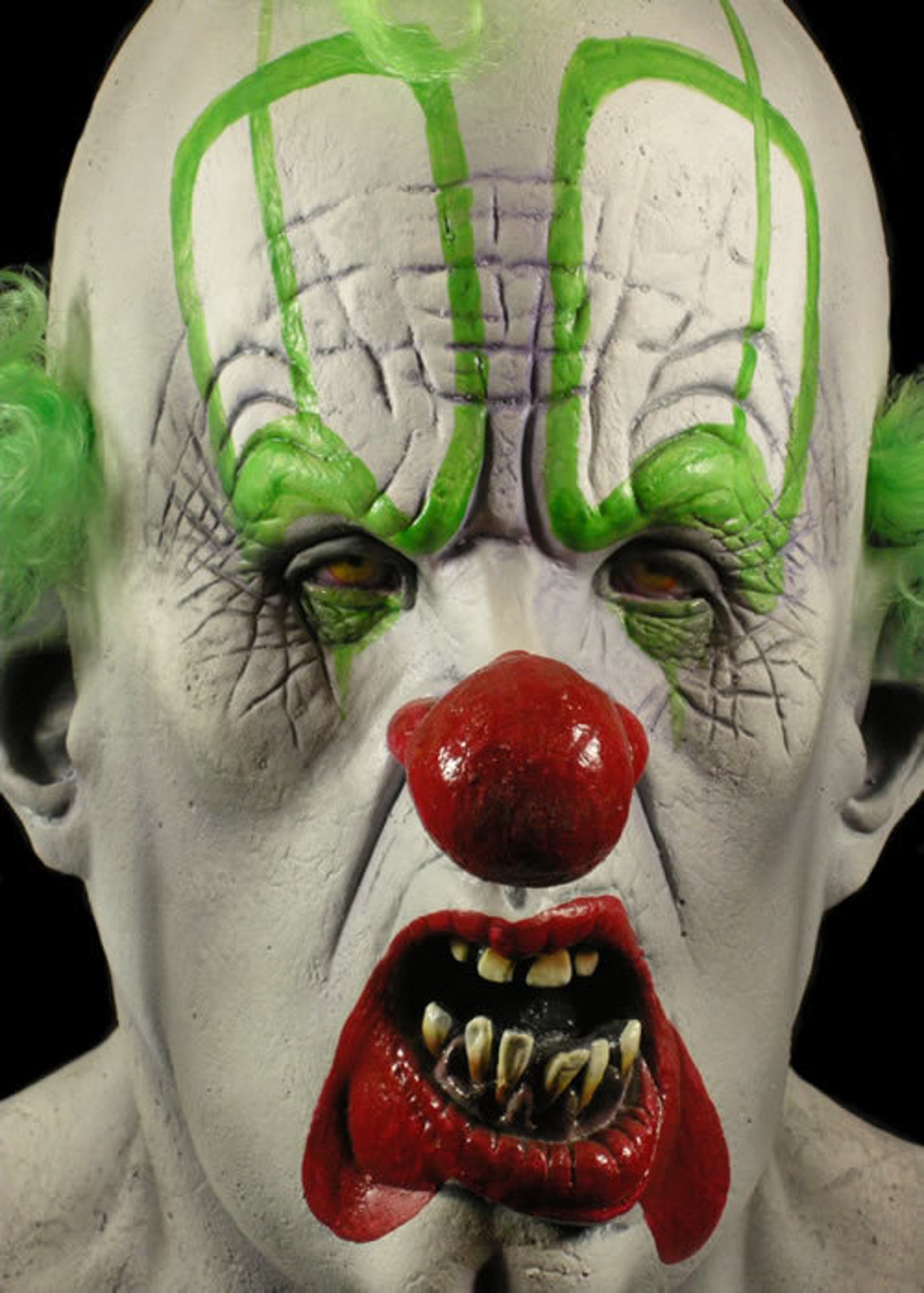 Grumpy Clown Carnival Creep Clown Mask - Etsy