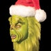The Mean One - Jim Carrey Grinch Movie Halloween Mask Bust - Etsy