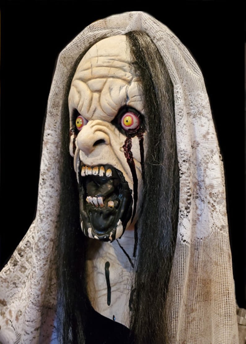 La Llorona Screaming Banshee Woman Mask - Etsy