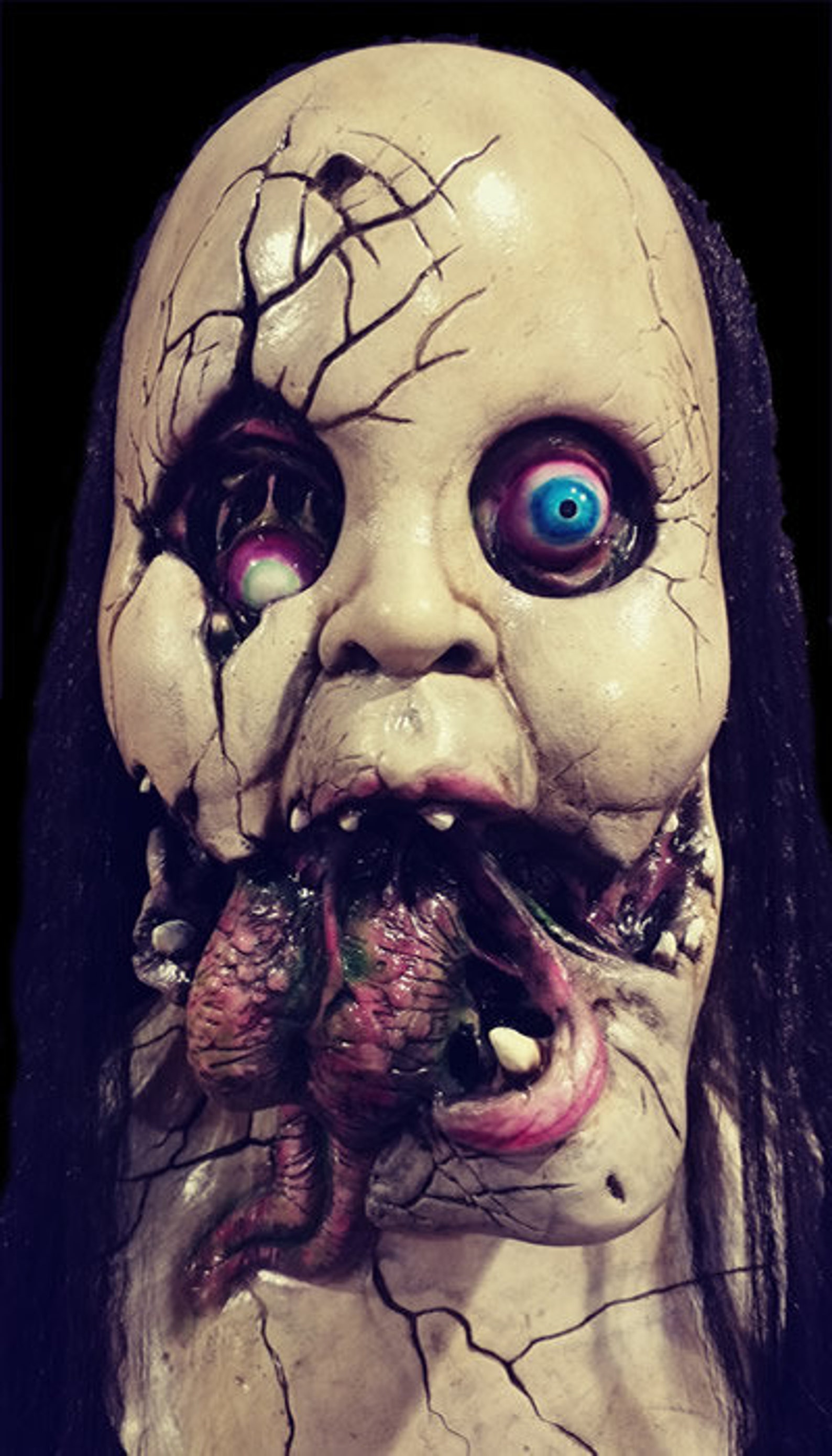 Dolly Dearest Scary Doll Face Horror Mask - Etsy
