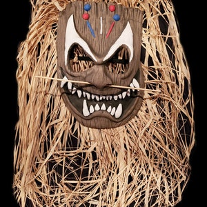 Evil Tiki Witch Doctor - Etsy
