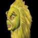 The Mean One - Jim Carrey Grinch Movie Halloween Mask Bust - Etsy