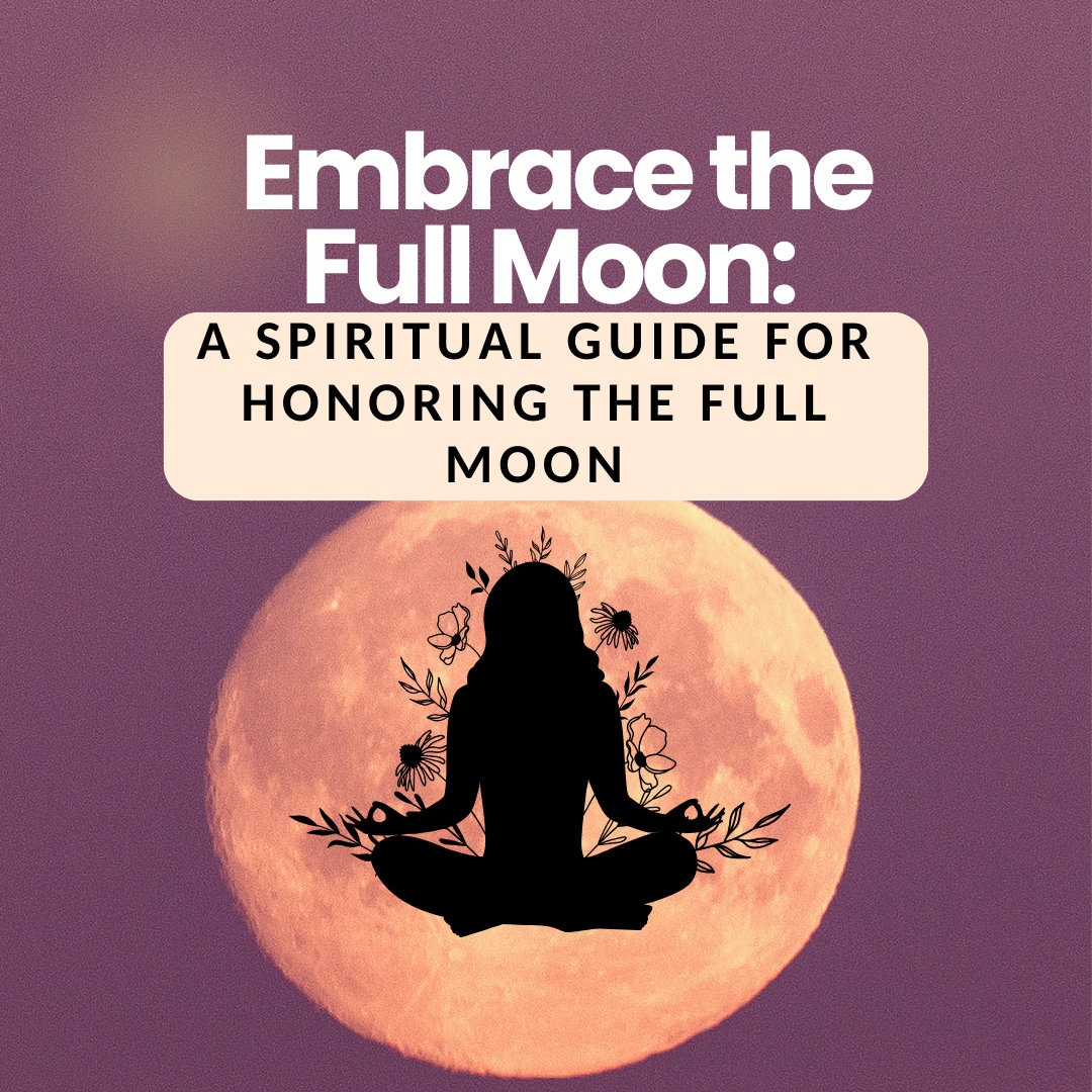 Full Moon Workbook, Guide, Rituals, Spells, Journal Prompts, PDF - Etsy