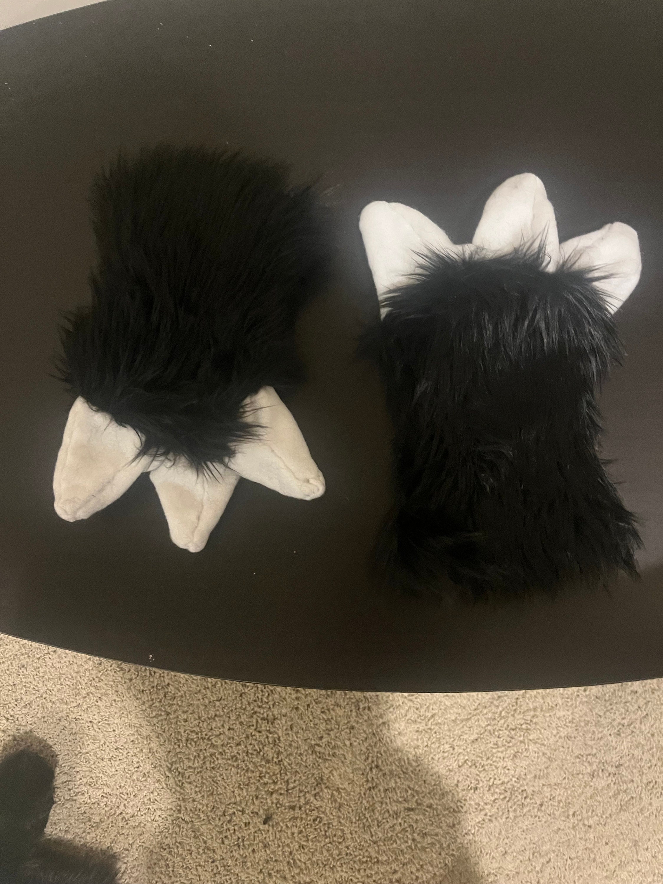 Mini Partial Raptor Mask Black/yellow - Etsy