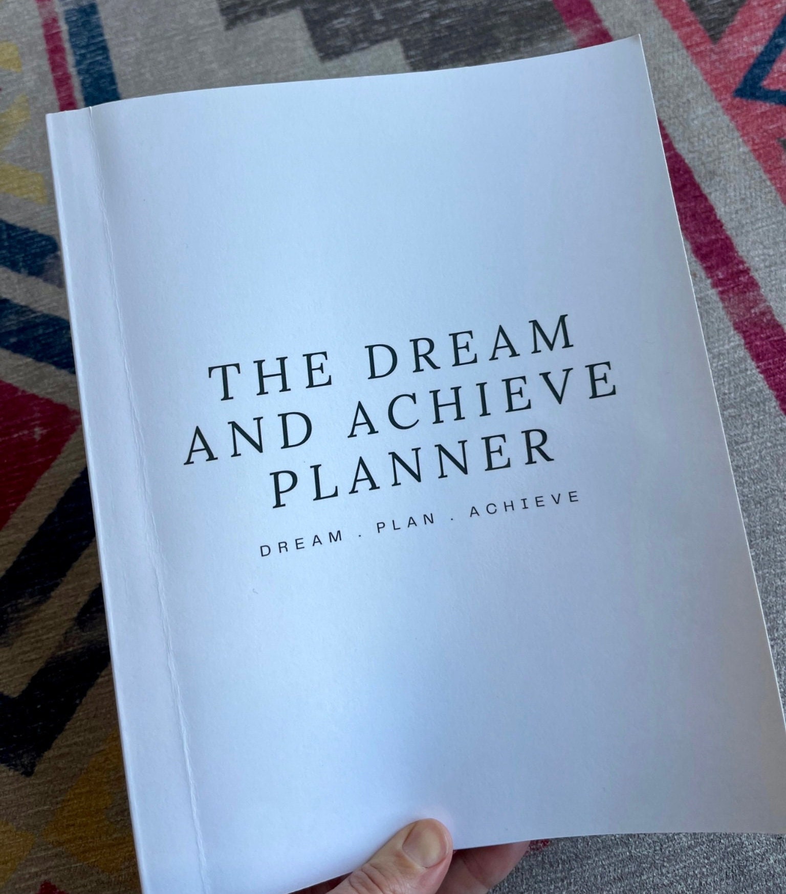 Printable Dream and Achieve Planner: Your Personal Guide to Self ...