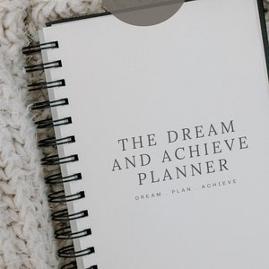 Printable Dream and Achieve Planner: Your Personal Guide to Self ...